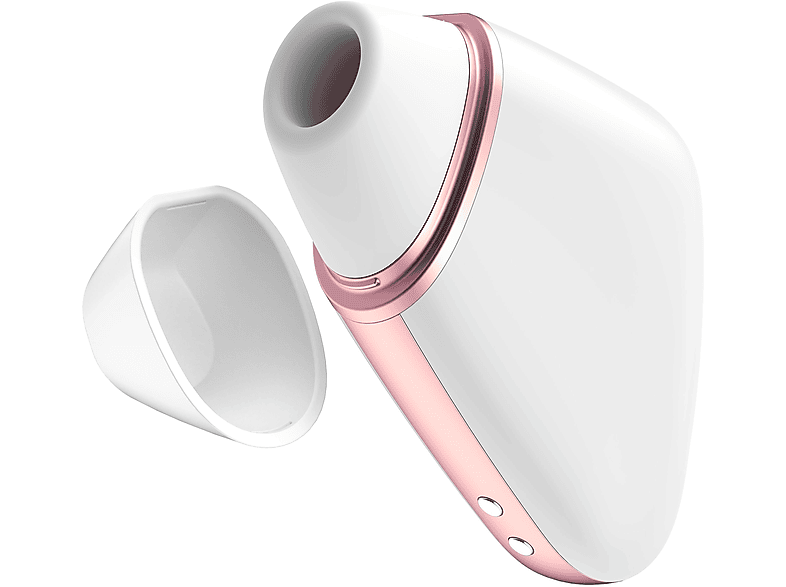 SATISFYER Love Triangle Luftdruck Vibrator | Weiß auflegevibratoren ...