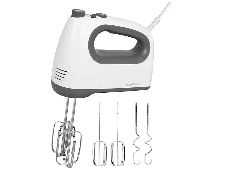 CLATRONIC HM 3775 Handmixer Weiß (400 Watt, 5 l) | SATURN