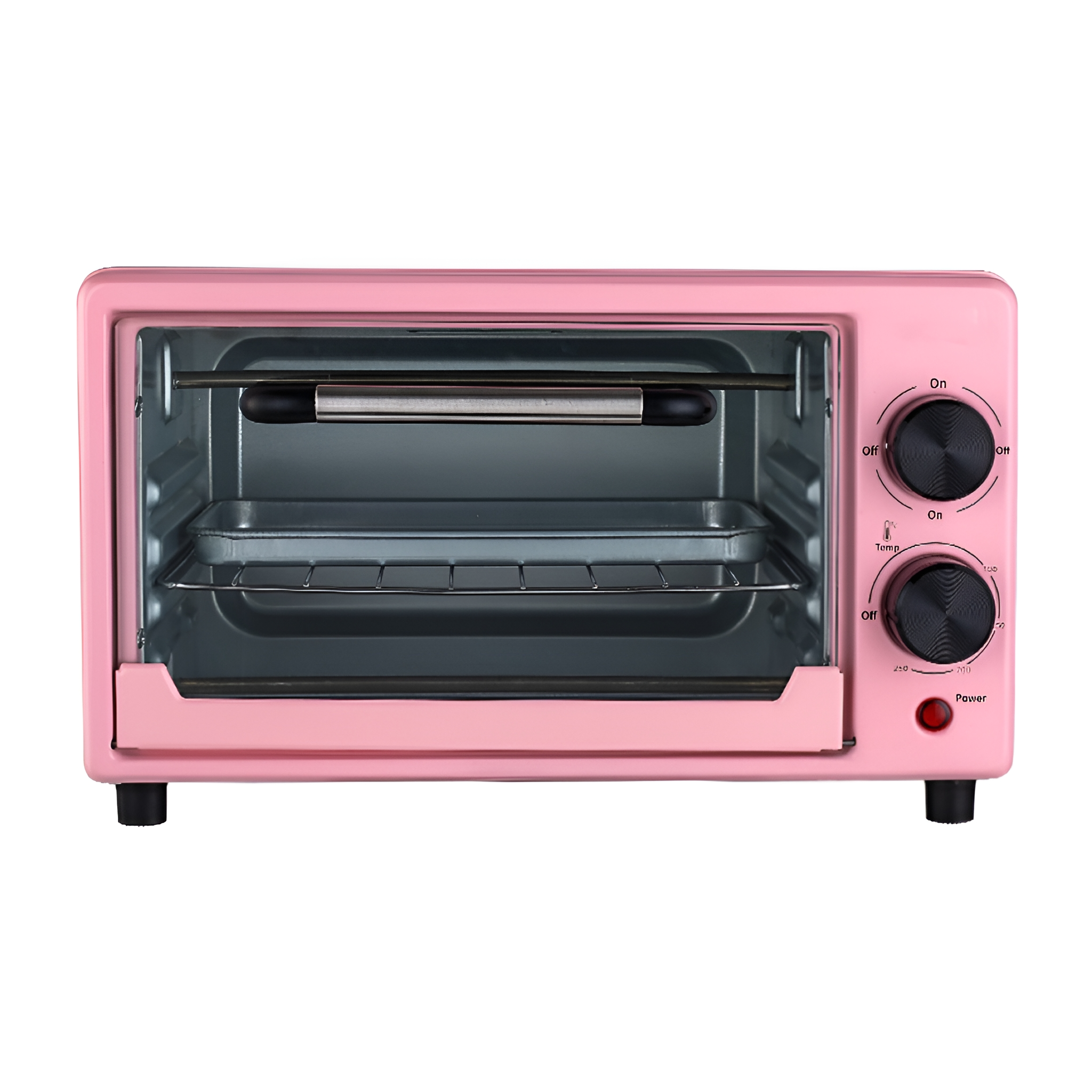 BRIGHTAKE 12-Liter-Multifunktions-Backofen Smart Panel Mini Backofen, A ...