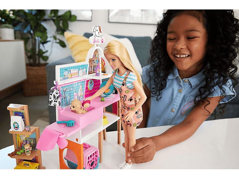 BARBIE GRG90 HAUSTIERSALON SPIELSET Spielset | MediaMarkt
