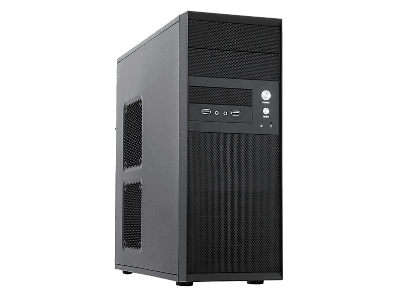 CHIEFTEC CQ-01B-U3-OP PC Gehäuse, Schwarz | MediaMarkt