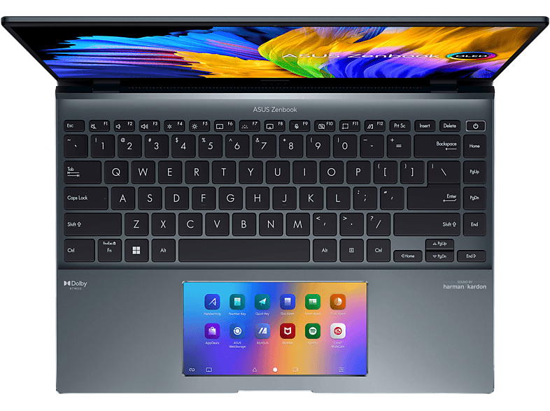 ASUS Zenbook 14X OLED UX5400ZF-L7031X, Notebook mit 14 Zoll Display ...