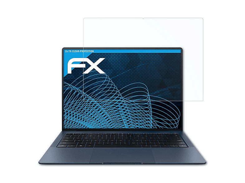 ATFOLIX 2x FX-Clear Displayschutz(für Huawei MateBook X Pro (2023 ...