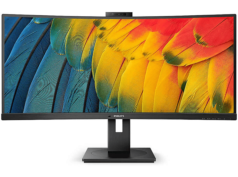 PHILIPS 34B1U5600CH/00 34 Zoll WQHD Monitor (4 ms Reaktionszeit , 100Hz ...