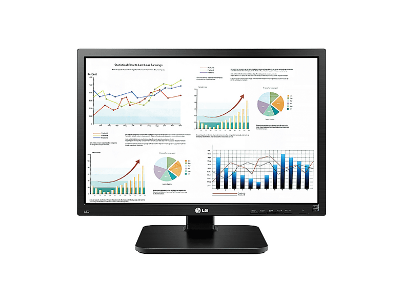 LG 24BK55WY 24 Zoll Dual UHD Monitor (5 ms Reaktionszeit, 60Hz ...