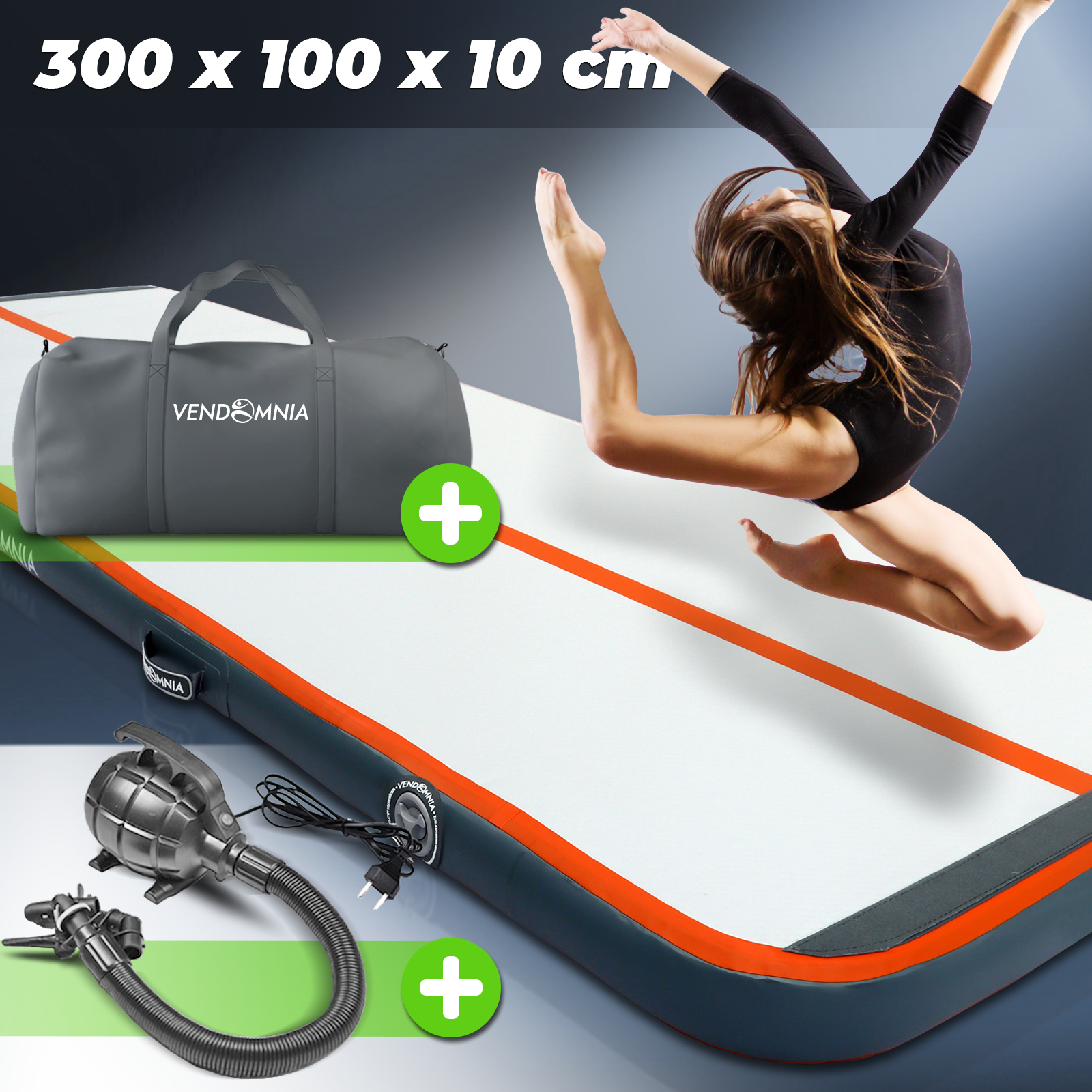 VENDOMNIA AIR Tracking TRACK Matte Gymnastikmatte, Orange | MediaMarkt