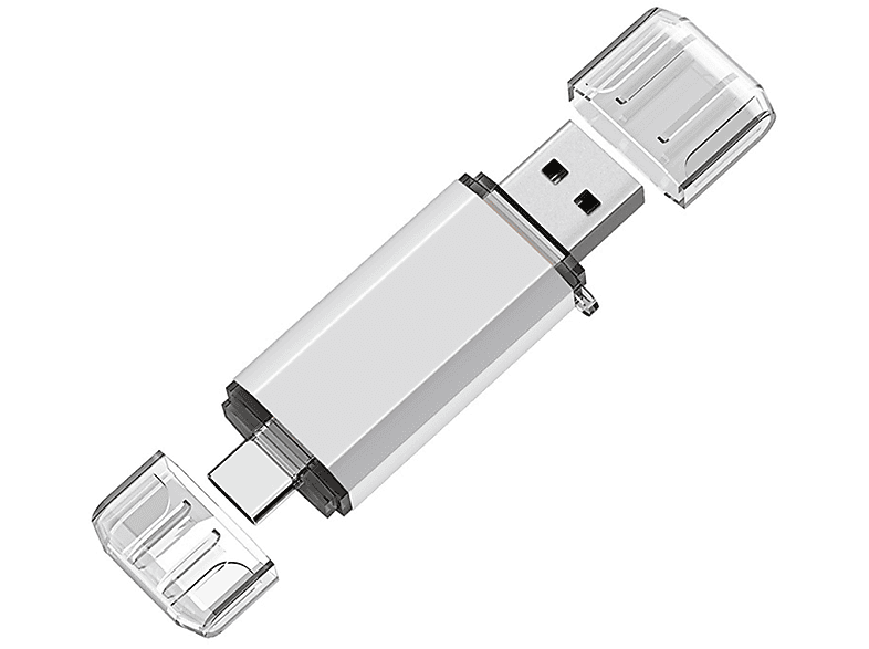 COZEVDNT Typ C Flash-Laufwerk 2-in-1 OTG USB 3.0 + USB C USB Stick ...