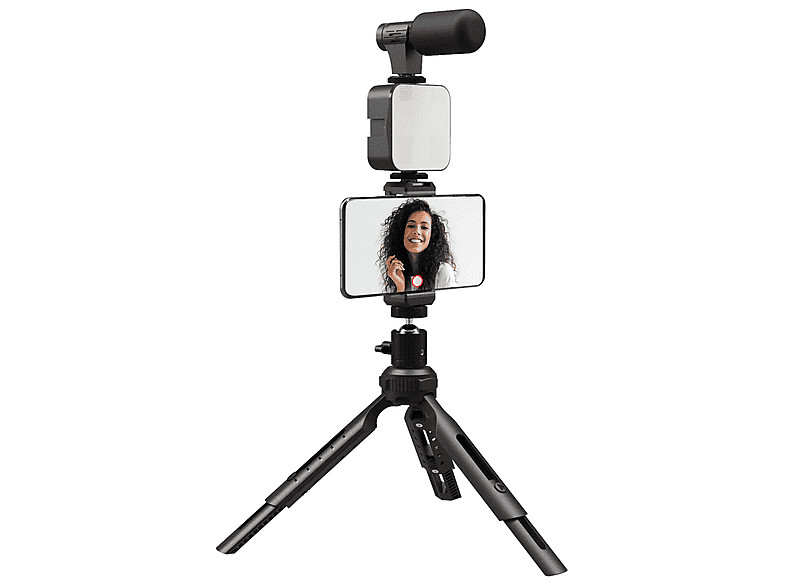 CASR Streamer Mobile Pro Stativ, Schwarz, Höhe offen bis 1200 mm ...