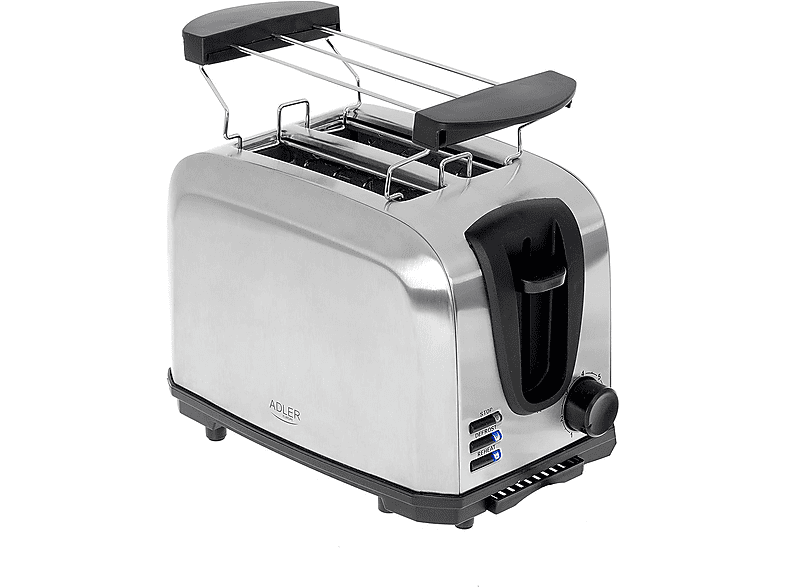 JUNG ADLER AD 3222 Toaster Silber (1000 Watt, Schlitze: 2) | MediaMarkt