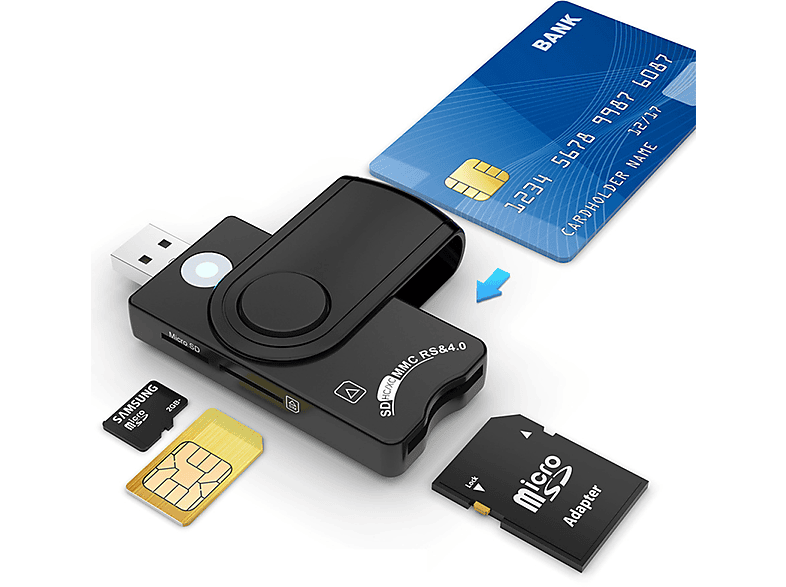 COZEVDNT Card Reader USB Stick | SATURN