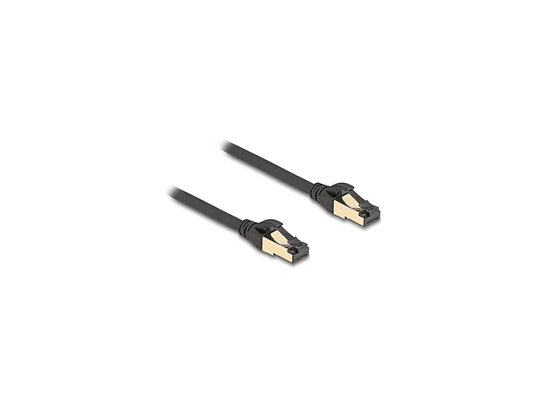 DELOCK 80250 Patchcable Cat.6a, Schwarz | MediaMarkt