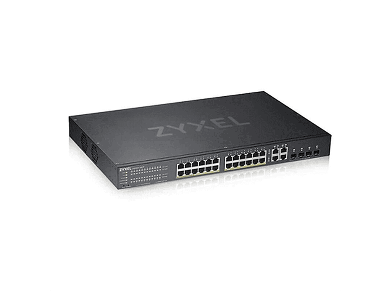 ZYXEL Switch 24x GE GS192024HPV2-EU0101F PoE+ Switch | MediaMarkt