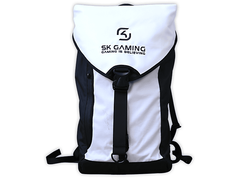 SK GAMING Gamer Backpack Weiß/Blau, FSKGBPACK17BL0000 | MediaMarkt