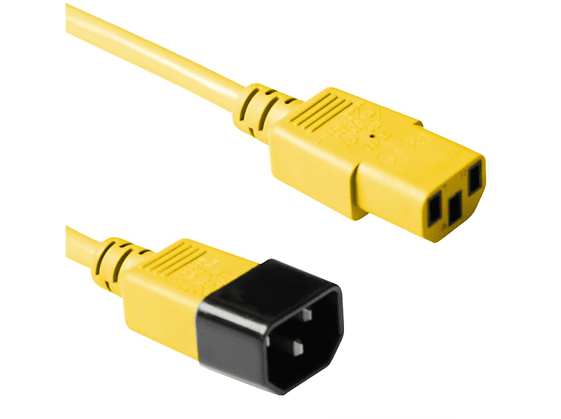 ACT AK5432 Stromkabel, Gelb | MediaMarkt