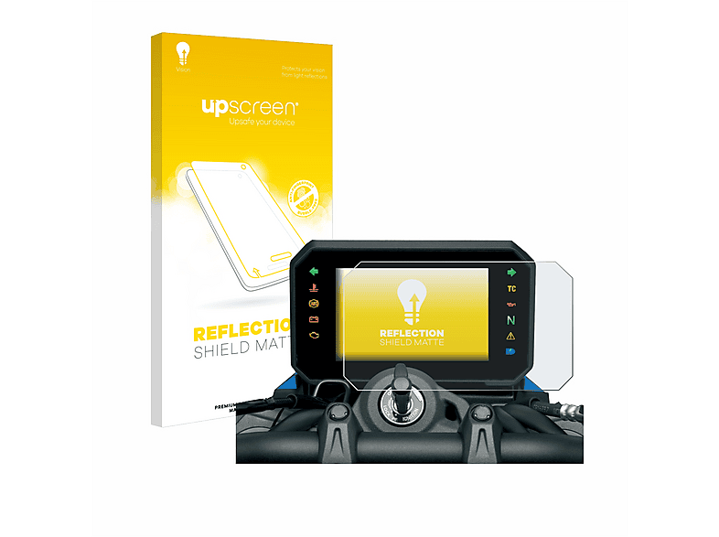 UPSCREEN entspiegelt matte Schutzfolie(für Suzuki V-Strom 800DE 2023 ...