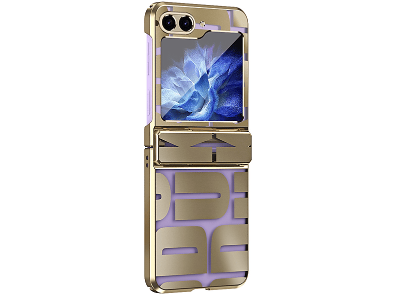 WIGENTO Design Electroplating Hülle, Backcover, Samsung, Galaxy Z Flip5 ...
