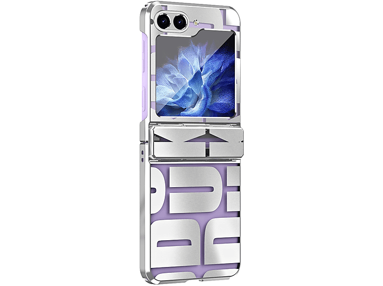 WIGENTO Design Electroplating Hülle, Backcover, Samsung, Galaxy Z Flip5 ...