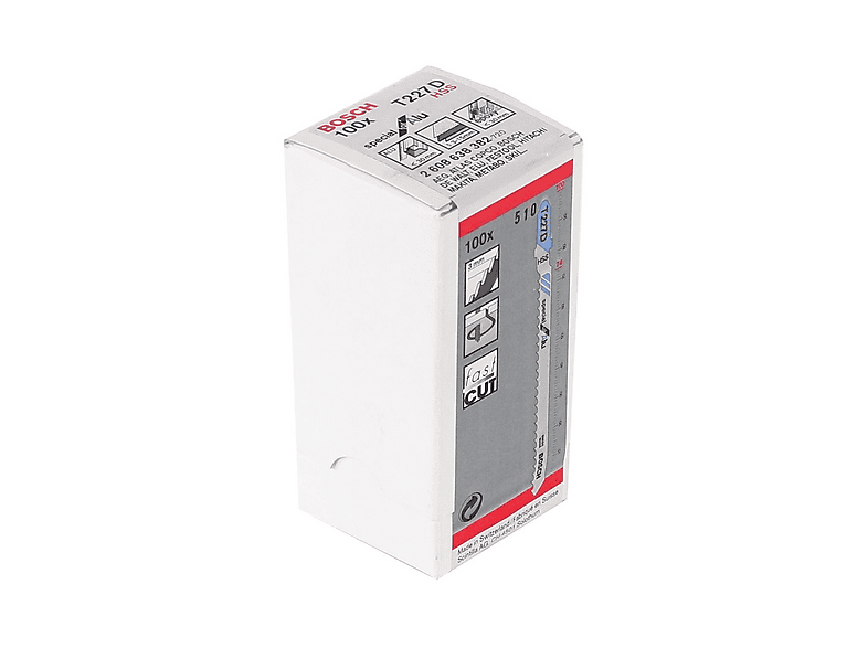 BOSCH PROFESSIONAL T 227 Stichsägeblätter Basic for Meta, ‎Transparent ...