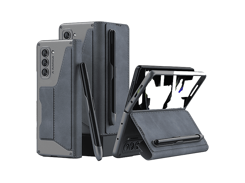 WIGENTO Design Kunstleder Hülle mit inklusive Stifthalterung, Backcover ...