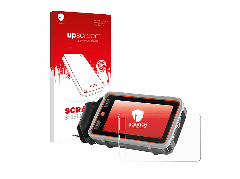 UPSCREEN Kratzschutz klare Schutzfolie(für Waygate Technologies ...