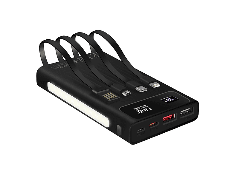 LINQ TT26000 Powerbanks 15000 mAh mAh Schwarz | MediaMarkt