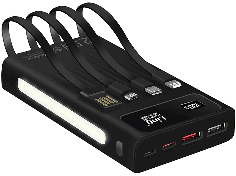 Powerbank | LINQ TT26002, 25800 mAh, Negro | MediaMarkt