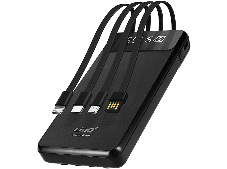Powerbank | LINQ TT13807, 15000 mAh, Negro | MediaMarkt