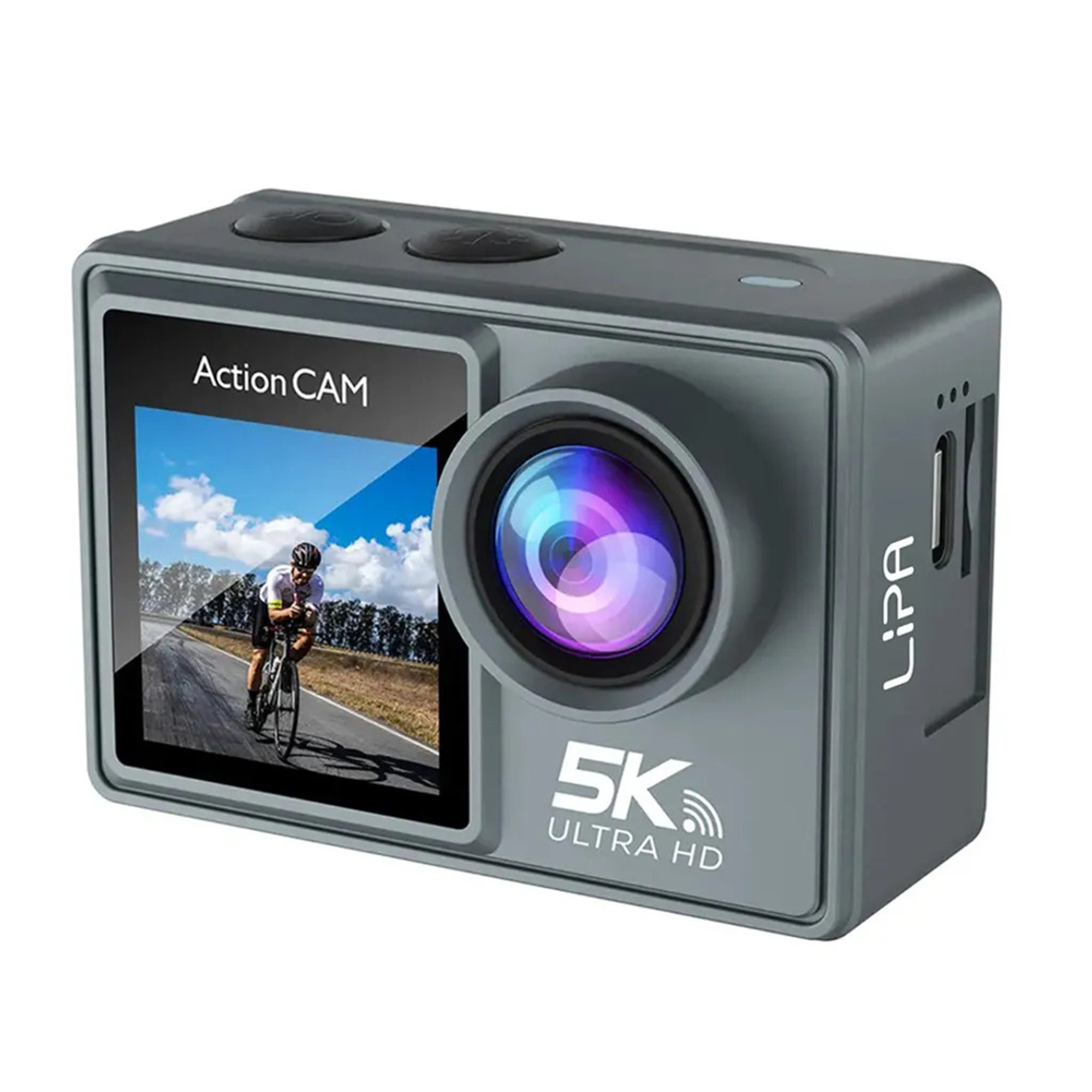 LIPA Lipa AT-M40R 5K Action camera Action Cam inkl. Fernbedienung, WLAN | SATURN