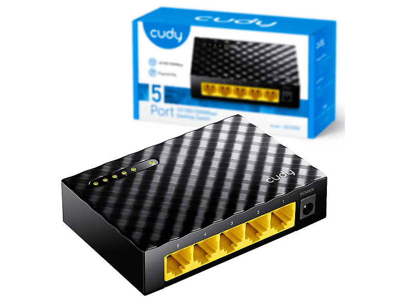 CUDY GS105D Netzwerk Switch | MediaMarkt