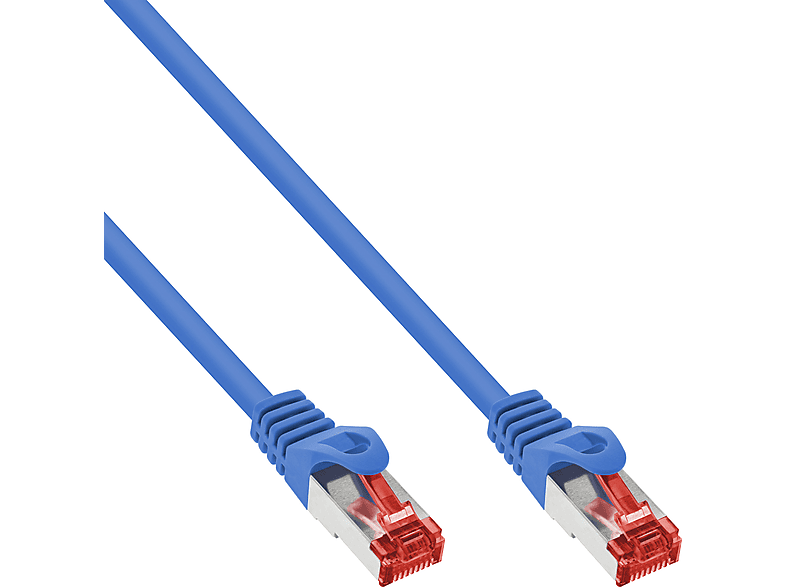 INLINE InLine® Patchkabel, S/FTP (PiMf), Cat.6, 250MHz, PVC, Kupfer ...