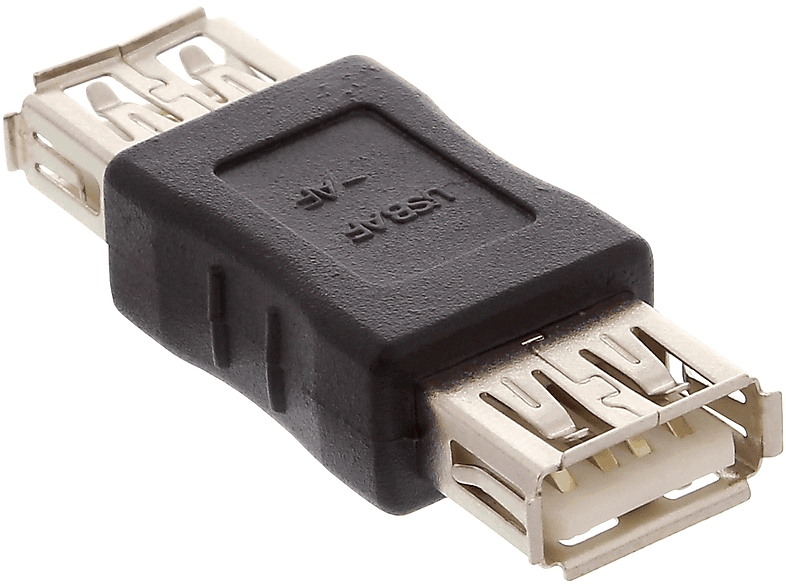 INLINE InLine® USB 2.0 Adapter, Buchse A auf A Adapter / Konverter USB ...