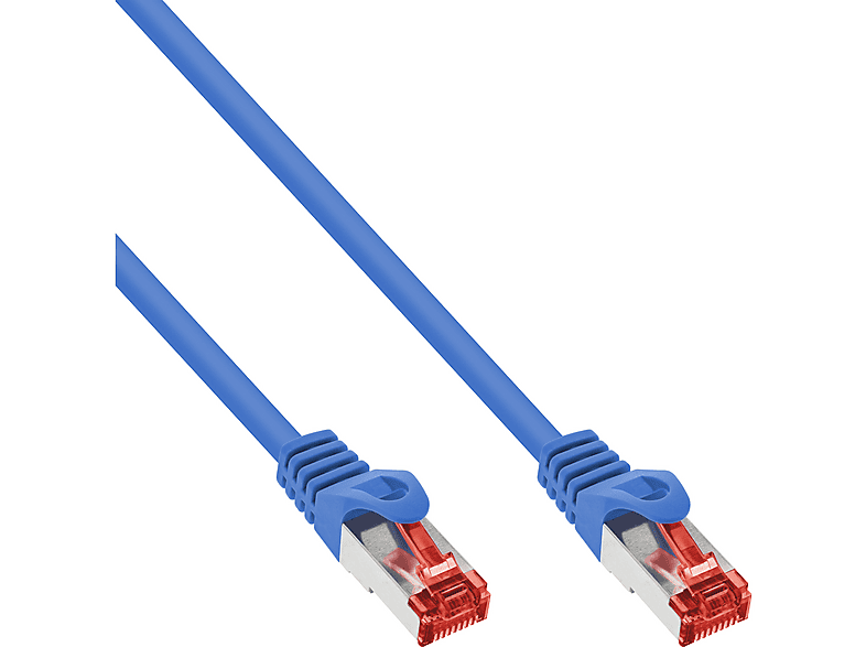 INLINE InLine® Patchkabel, S/FTP (PiMf), Cat.6, halogenfrei, Kupfer ...