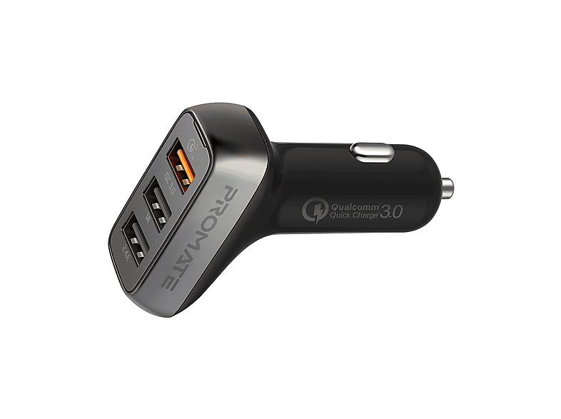 Cargador de Coche | PROMATE Scud-35 30W Multi-USB 3 Puertos 3xUSB QC 3.0 30W 5V 3.4A, Negro ...