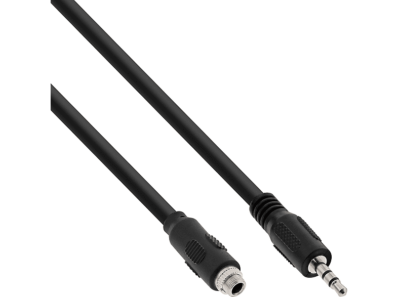 INLINE InLine® Audio Adapterkabel, 3,5mm Stereo Stecker/Einbaubuchse ...