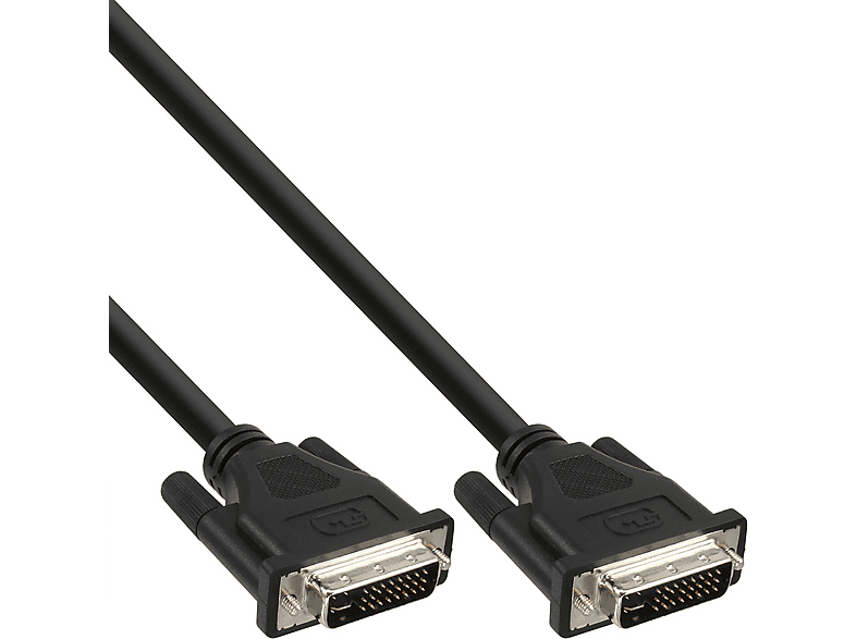 INLINE InLine® DVI-I Kabel, digital/analog, 24+5 ST / ST, Dual Link ...