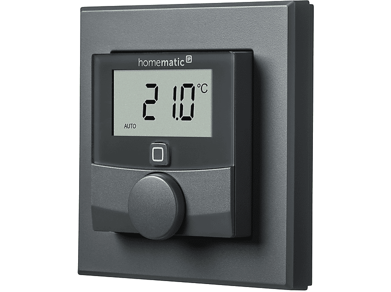 HOMEMATIC IP HmIP-WTH-A Thermostat, Anthrazit | SATURN