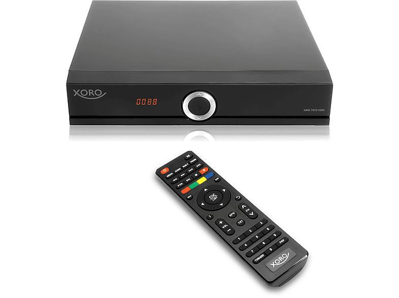 XORO XORO HRK 7672 HDD 0TB DVB-C HD Kabelreceiver (HDTV TWIN Tuner ...