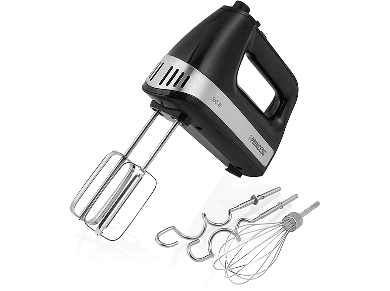 PRINCESS 222206 Handmixer Power 500 krachtige motor Hand mixer Zwart ...