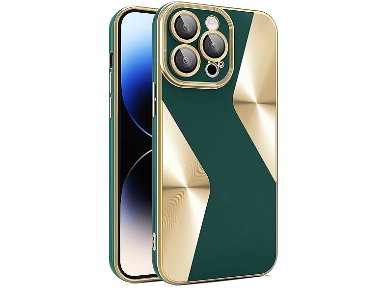 WIGENTO Electroplating Silikon TPU Hülle mit integriertem Kameralinsen ...