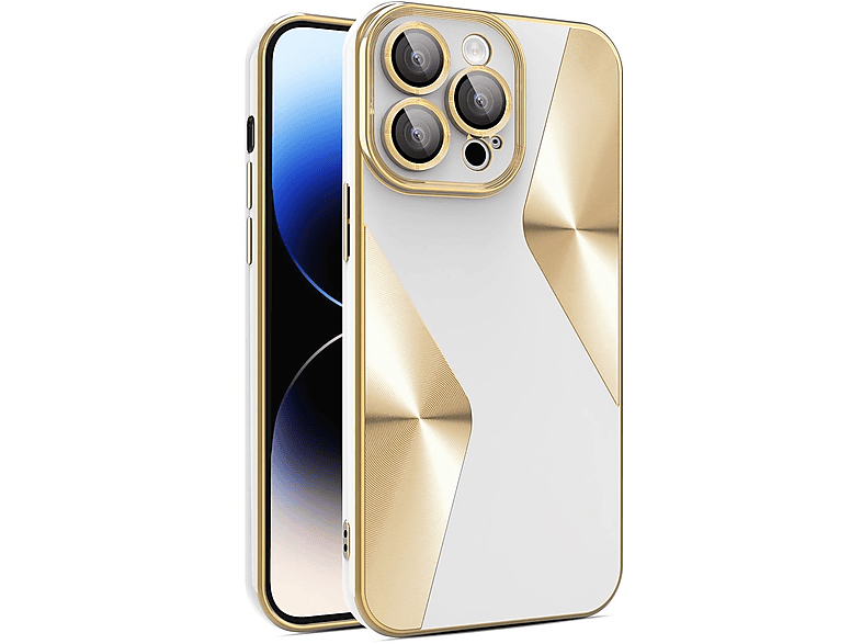 WIGENTO Electroplating Silikon TPU Hülle mit integriertem Kameralinsen ...