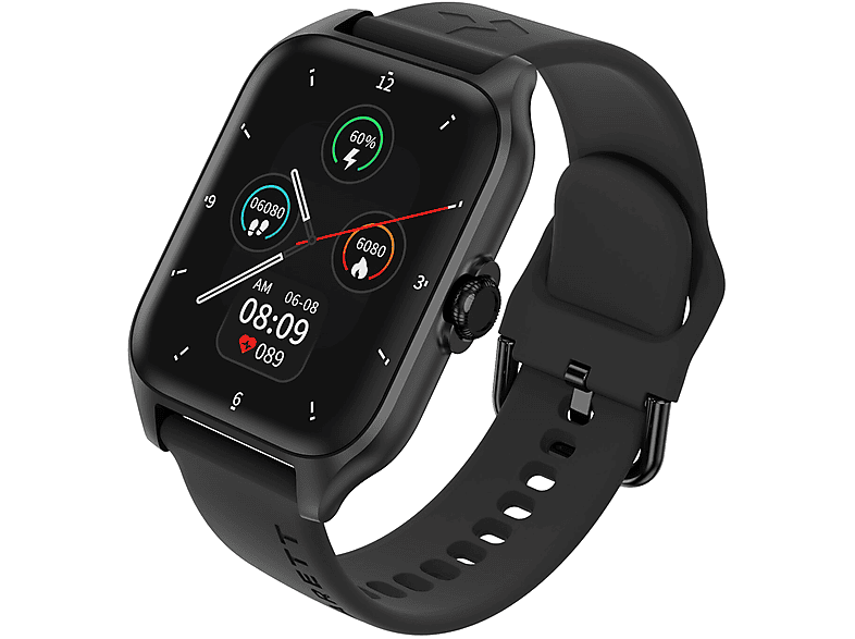 GARETT ELECTRONICS GRC Activity 2 Smartwatch Stahl, Silikon, Schwarz ...