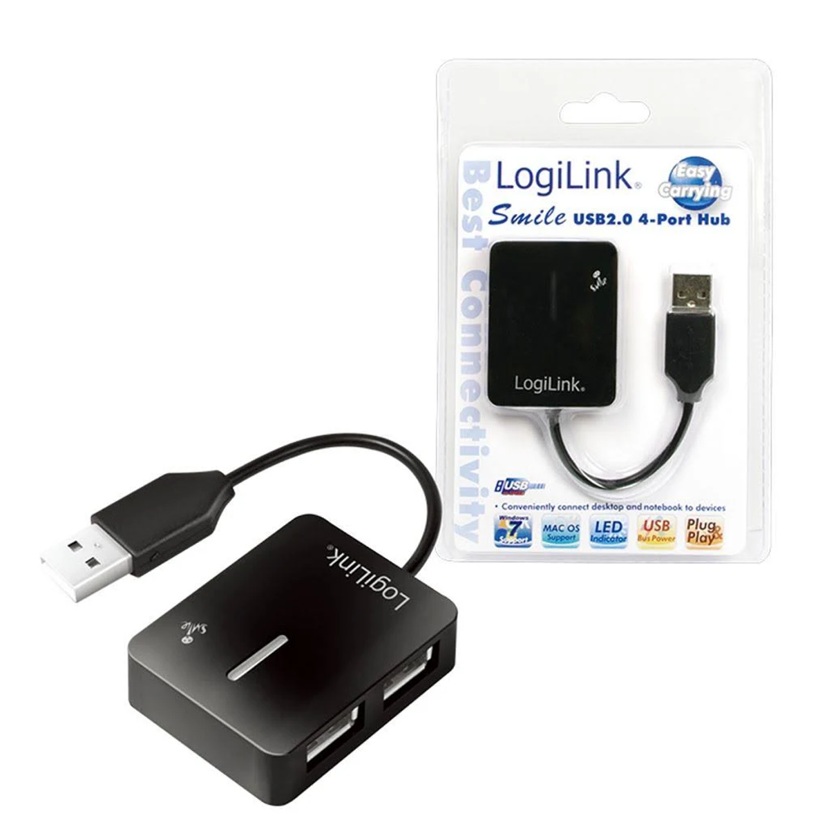 HUB USB LOGILINK USB 2.0 4-Port Hub | MediaWorld.it