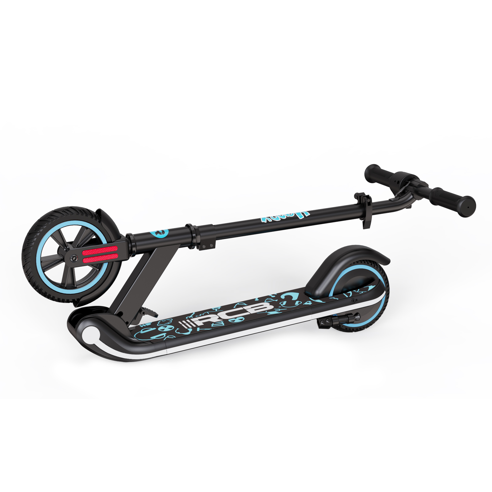 RCB R11 Kinder E-Scooter (7 Zoll, Schwarz) | MediaMarkt