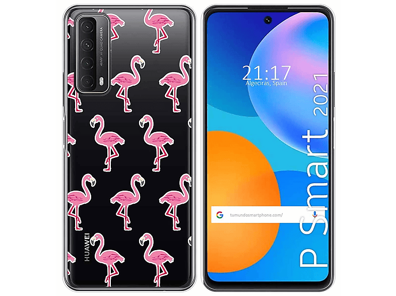 Funda móvil | TUMUNDOSMARTPHONE Huawei P Smart 2021, Compatible con ...