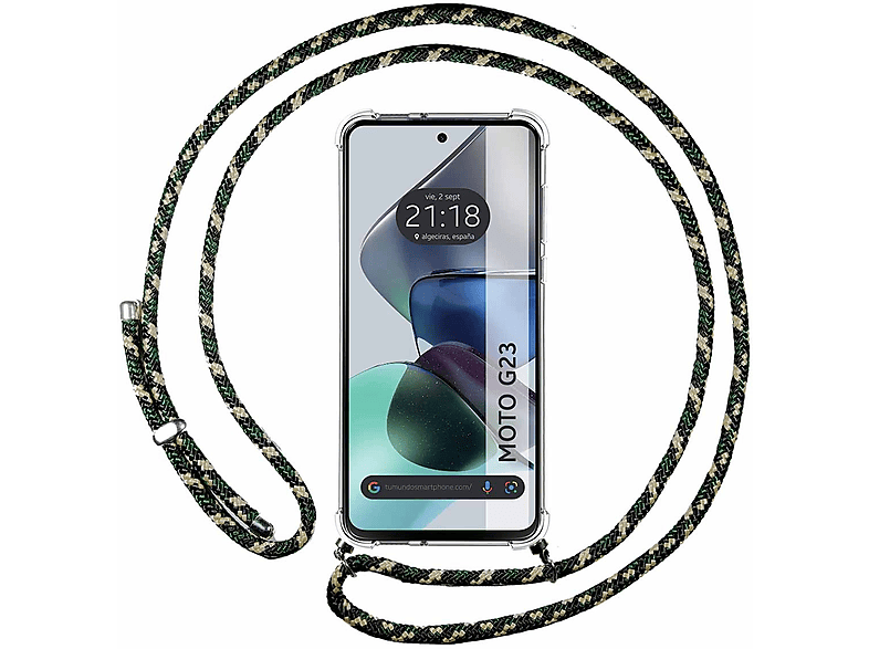 Funda móvil - TUMUNDOSMARTPHONE Motorola Moto G23, Compatible con ...