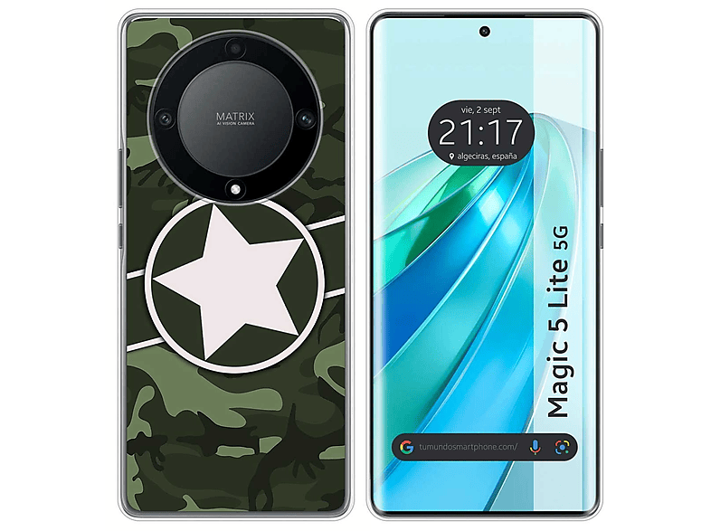Funda móvil - Huawei Honor Magic 5 Lite 5G TUMUNDOSMARTPHONE, Huawei ...