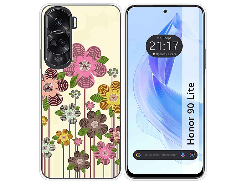 Funda móvil | TUMUNDOSMARTPHONE Huawei Honor 90 lite 5G, Compatible con ...