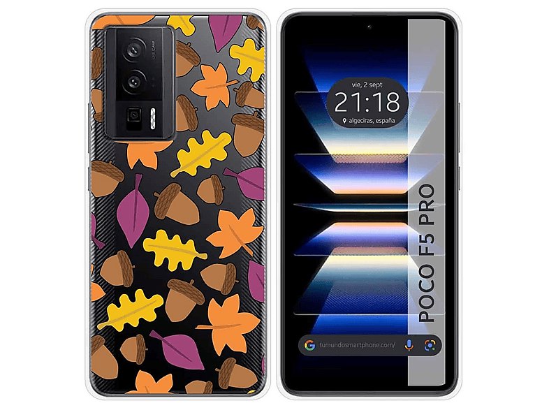 Funda móvil | TUMUNDOSMARTPHONE Xiaomi POCO F5 PRO 5G, Compatible con ...