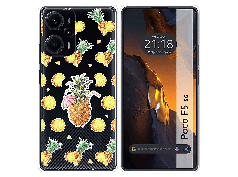 Funda móvil - TUMUNDOSMARTPHONE Xiaomi Poco F5 5G, Compatible con ...