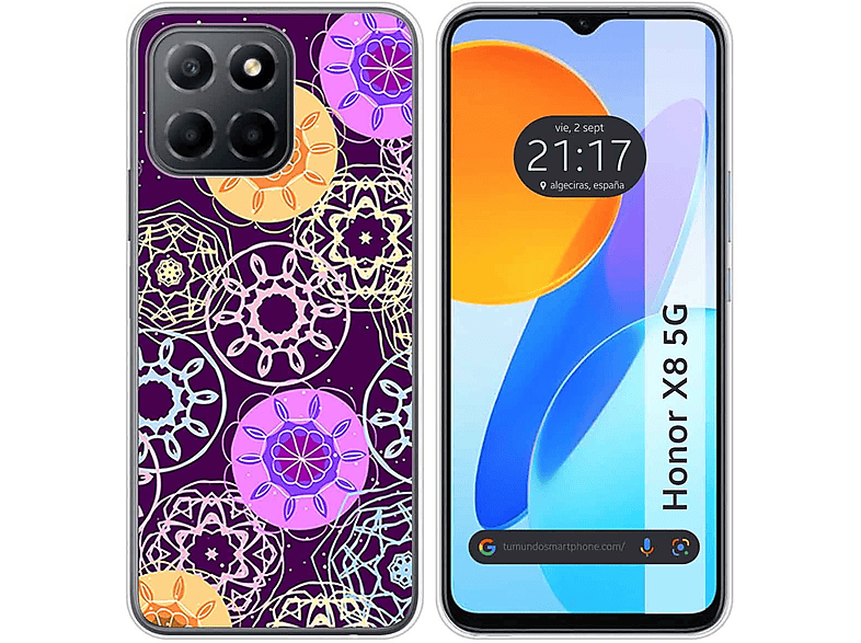 Funda móvil | TUMUNDOSMARTPHONE Huawei Honor X8 5G, Compatible con ...